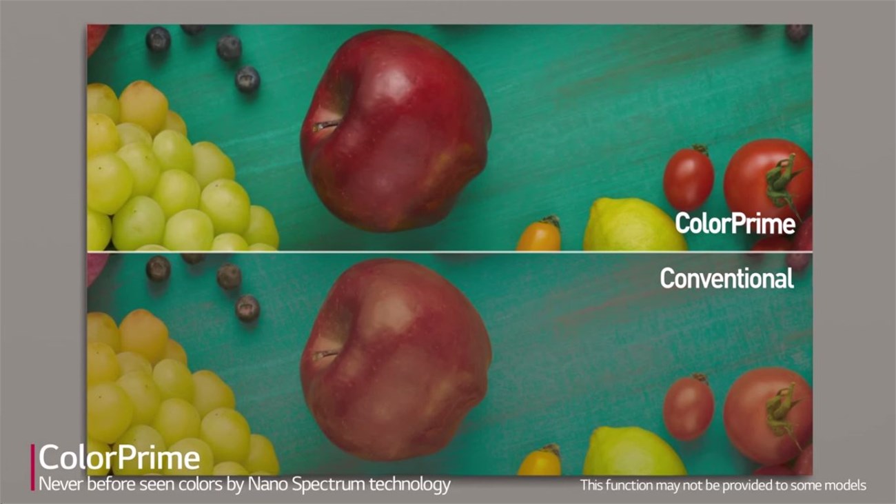 Review công nghệ Color Prime trên tivi LG 2015