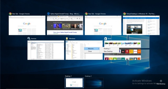 Hướng dẫn sử dụng Task View và Desktop ảo trên Windows 10