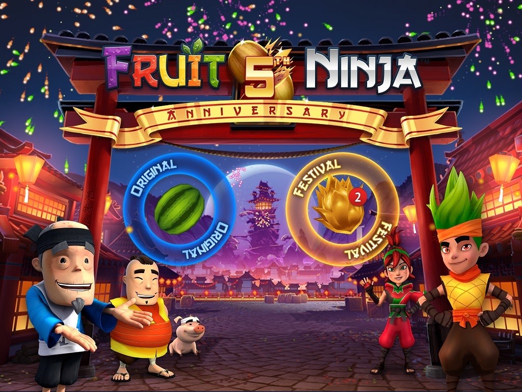 Halfbrick tặng bản cập nhật lớn cho Fruit Ninja mừng 5 tuổi