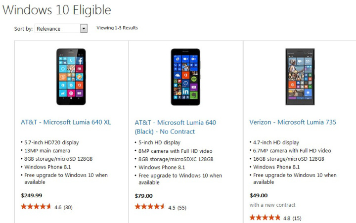 Lumia 635 lên Windows 10 Mobile