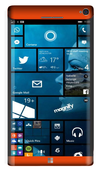 Xuất hiện mẫu Lumia 965 chạy Windows 11 Mobile đẹp ngỡ ngàng