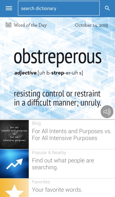 Dictionary.com: Hơn cả 1 ứng dụng tra từ tiếng Anh