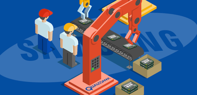 Chip Snapdragon 820 mạnh hơn Exynos 7420 tới 50%