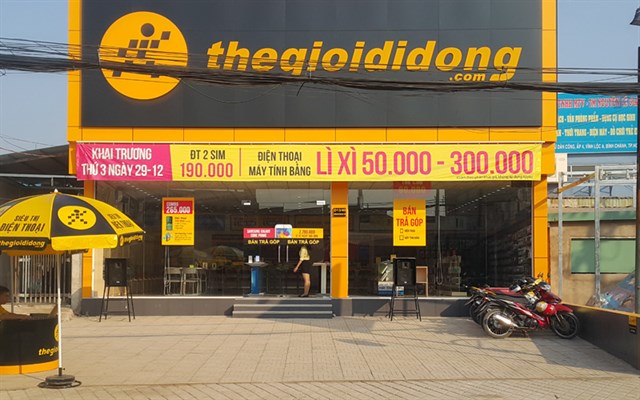 Siêu thị Thế Giới Di Động Vĩnh Lộc A, Bình Chánh