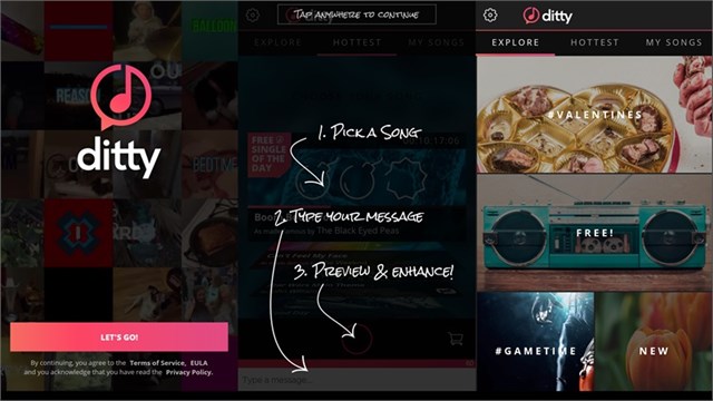 Ditty: Hát những gì bạn nhập