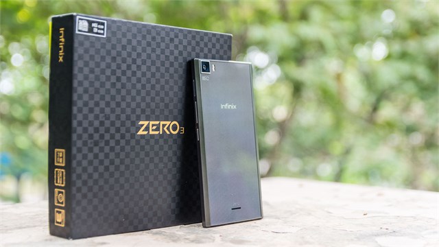 Đập hộp Infinix Zero 3: Thiết kế mạnh mẽ, cấu hình "ngon"