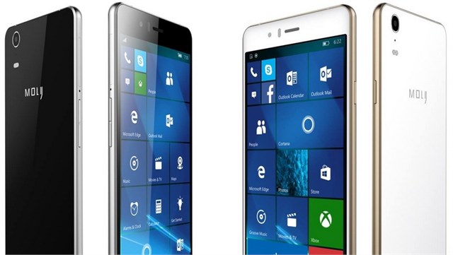 Xuất hiện chiếc smartphone Windows 10 giá rẻ thiết kế đẹp