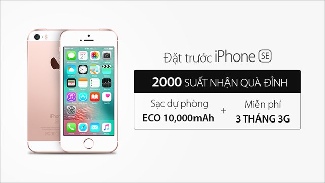Đặt trước iPhone SE