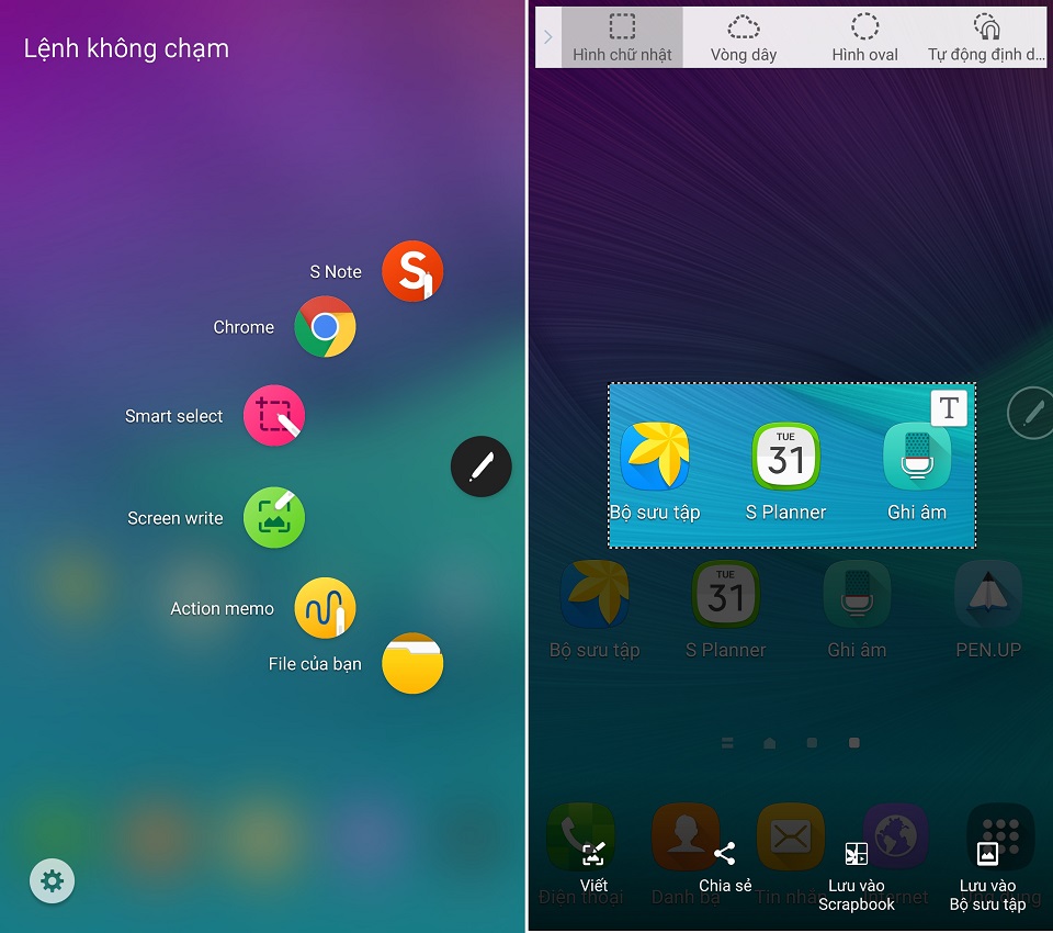 Trải nghiệm tính năng Note 5 trên Note 4 khi lên Android 6