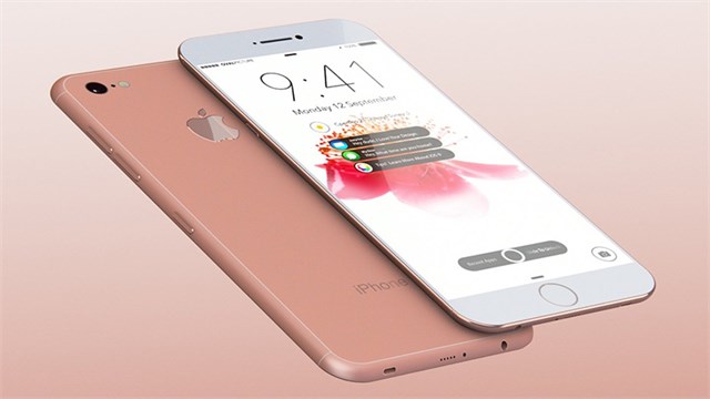 Hình ảnh rõ nét của iPhone 7 phiên bản màu Rose Gold