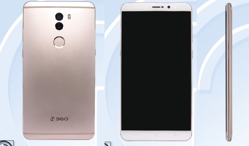 Smartphone 360 sở hữu 3 camera 13 MP, chip Snapdragon 820