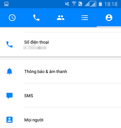 Kích hoạt tính năng SMS trên Facebook Messenger của Android