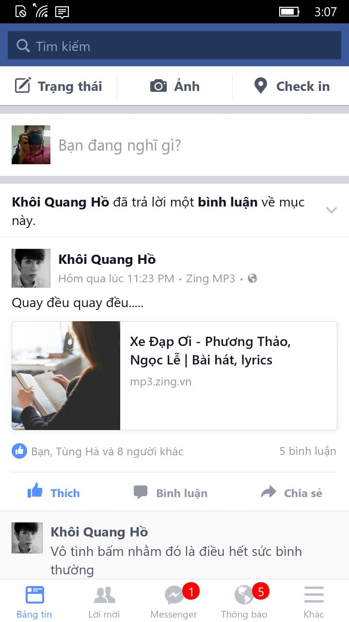 Mời tải về Facebook chính thức cho các máy Windows Phone