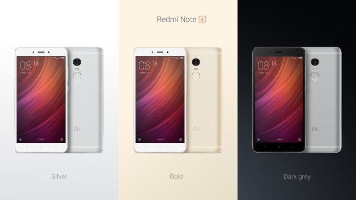 Xiaomi Redmi Note 4 chính thức ra mắt với pin 4.100 mAh