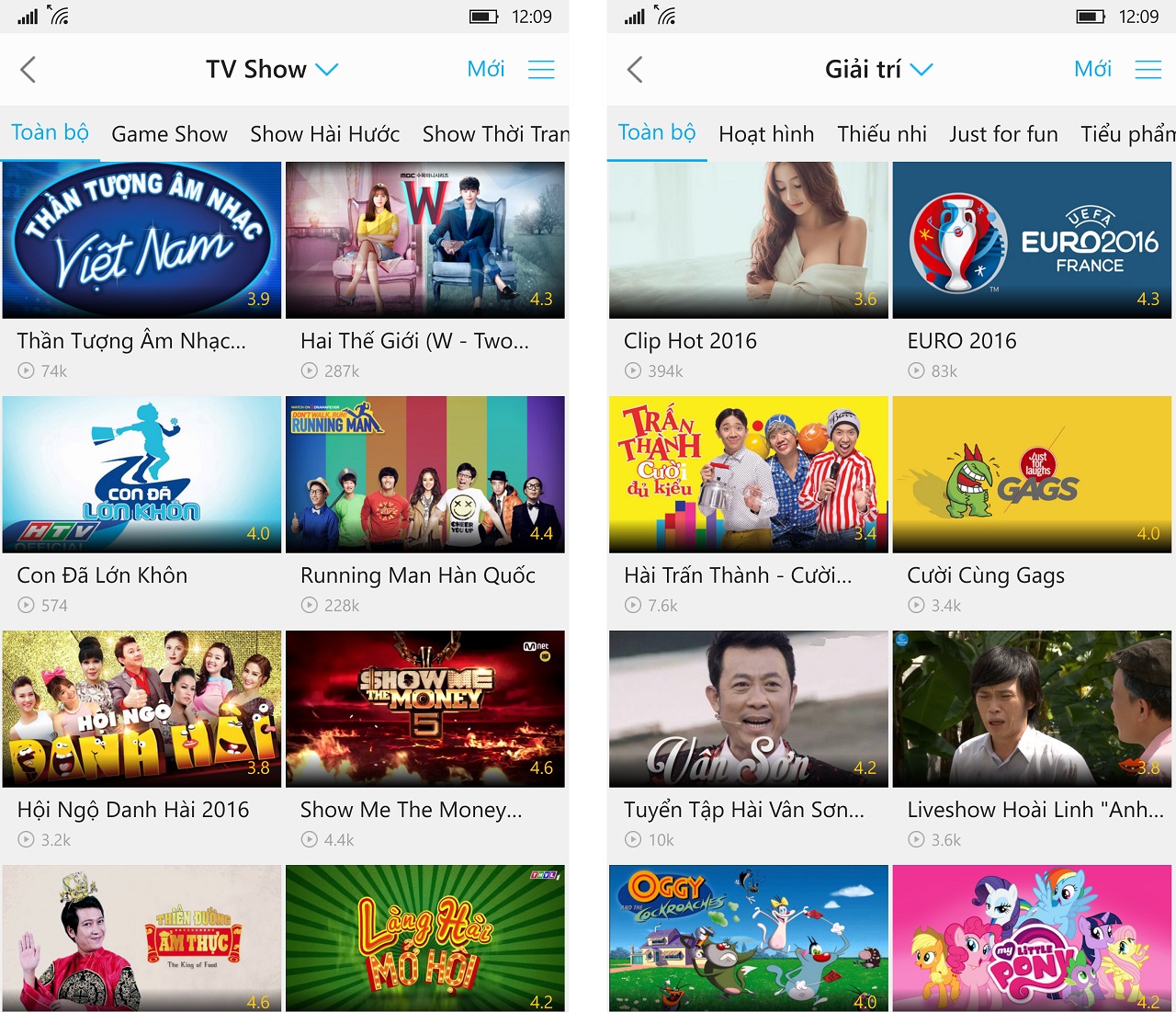 TEVI HD: Ứng dụng giải trí tổng hợp từ NCT Corporation