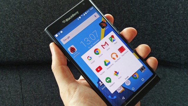 BlackBerry Argon RAM 4 GB, có cảm biến vân tay và USB Type-C