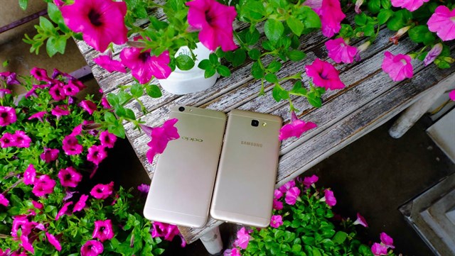 So sánh OPPO A39 và Galaxy J5 Prime: Cùng giá, mua gì đây?