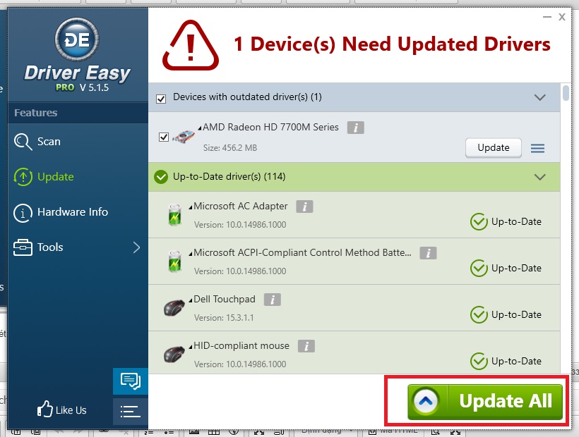Driver Easy Pro: Công cụ quản lý Driver chuyên nghiệp nhất