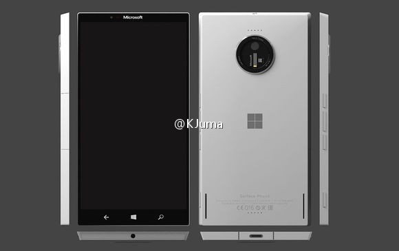 Surface Phone lộ diện thiết kế: Xứng đáng siêu phẩm Windows