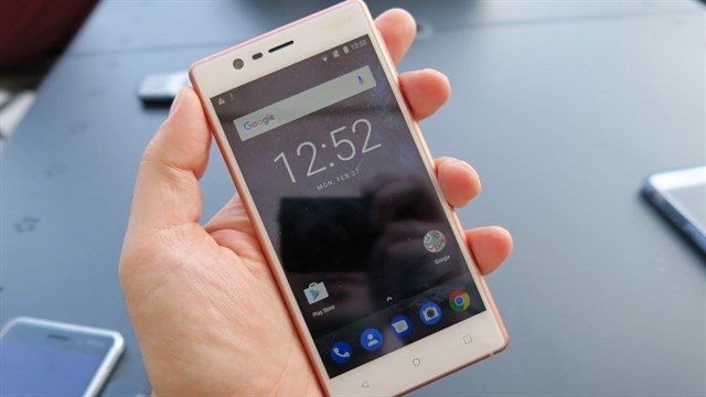 Nokia 3 camera trước sau 8MP, chạy Android 7 lên kệ tại Anh