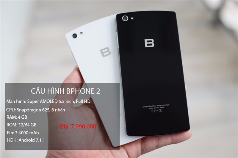 Đây là cấu hình và giá bán chính thức của "siêu phẩm" Bphone 2?