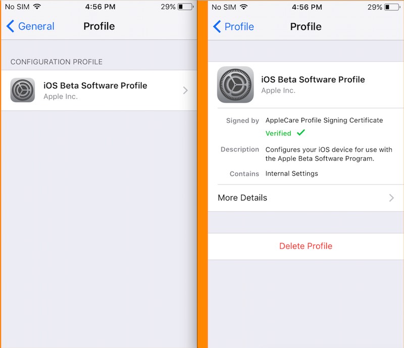 Hướng dẫn chuyển iOS 11 GM sang phiên bản chính thức