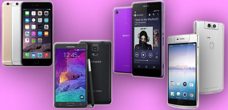 Top 5 smart phone bán chạy nhất quý I - 2018 tại Điện máy XANH