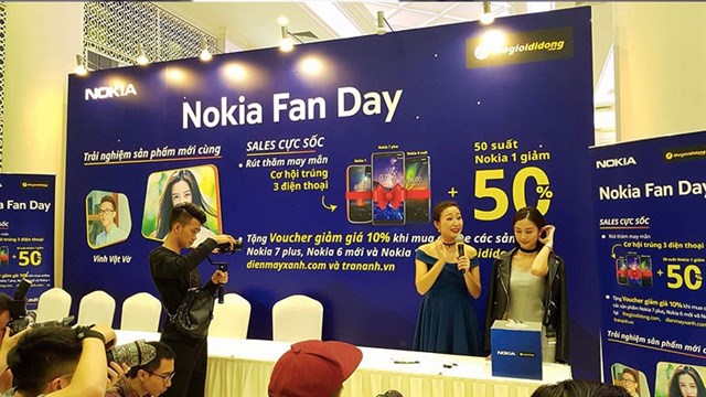 Ra mắt Nokia 7 plus và Nokia 6 (2018) tại Nokia Fan Day - Hà Nội