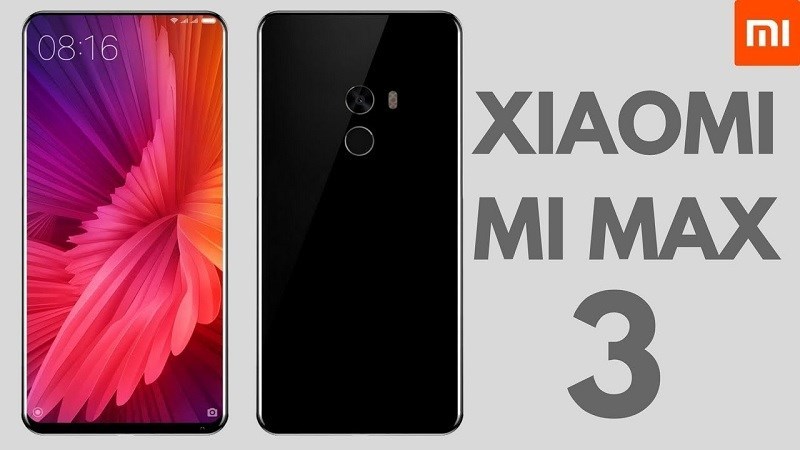 Mi Max 3 lộ ảnh thiết kế mặt trước với màn hình LCD "tai thỏ"
