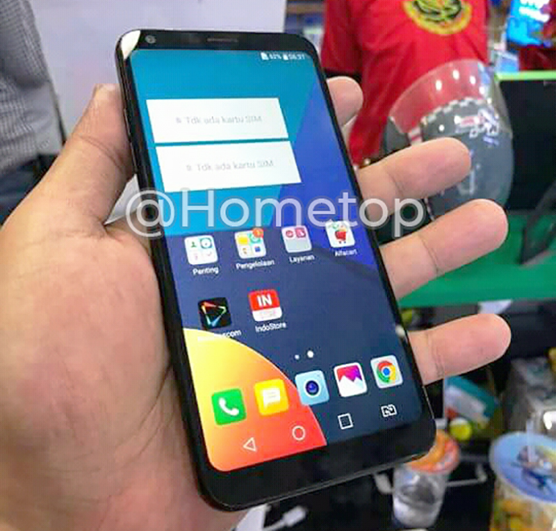 Rò rỉ hình ảnh thực tế LG Q9, không có tai thỏ