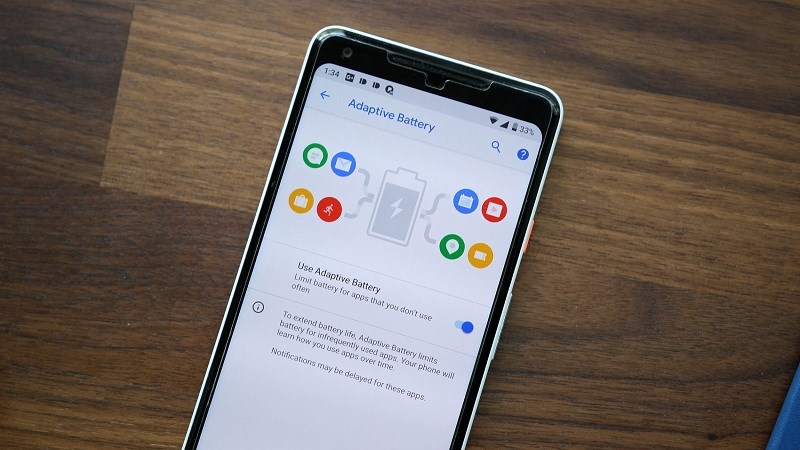 Adaptive Batter trên Android 9 tự bật vì thử nghiệm nội bộ của Google