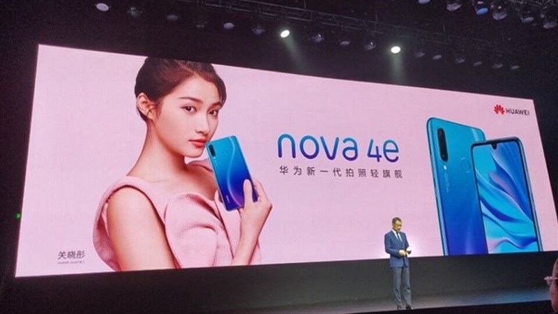 Huawei Nova 4e ra mắt: 3 camera sau, chip Kirin 710, giá từ 6.8 triệu