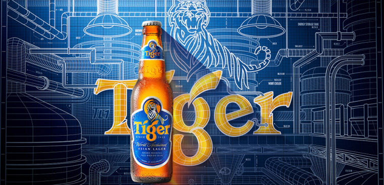 Tiger - nhãn hiệu bia cao cấp số 1 của châu Á