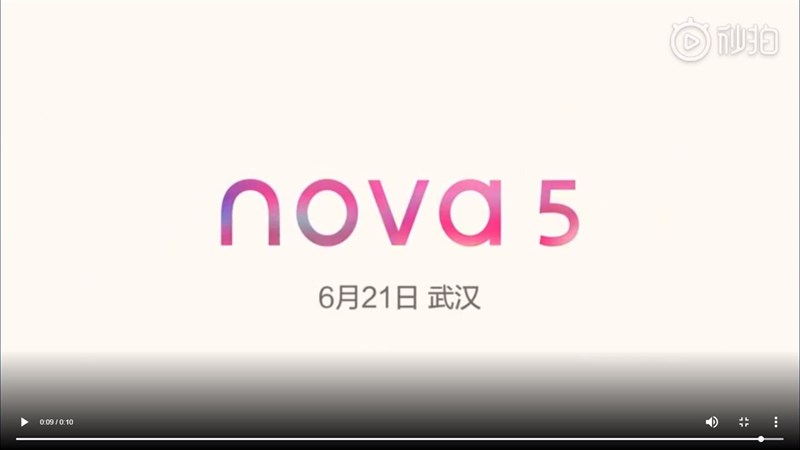 Huawei chính thức ấn định ngày ra mắt Nova 5