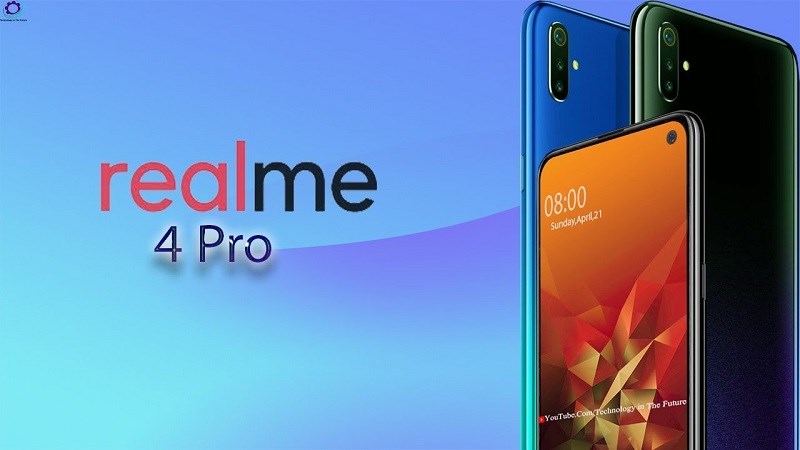 Realme 4 Pro lộ video trên tay: 3 camera, vân tay trong màn hình