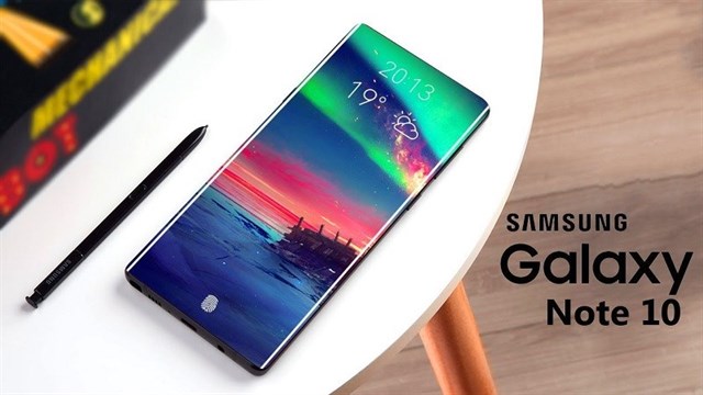 Samsung Galaxy Note 10 và Note 10+ lộ thông tin màu sắc và bộ nhớ