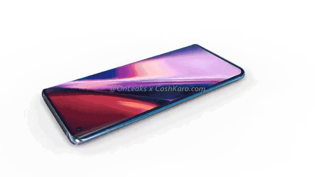 OnePlus 8 rò rỉ ảnh thiết kế: Màn hình đục lỗ với viền siêu mỏng