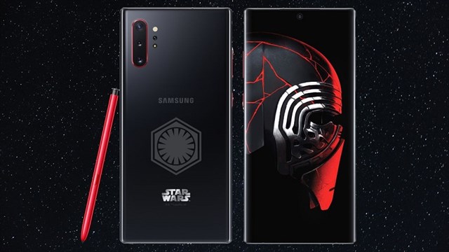 Mời fan tải về bộ hình nền Galaxy Note 10 Plus Star Wars Edition