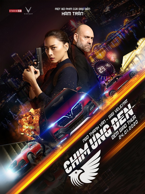 Xe VinFast xuất hiện trong poster phim mới nhất của Ngô Thanh Vân