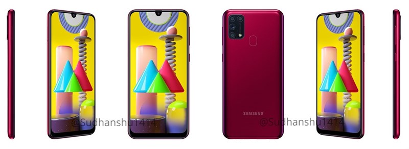 Galaxy M31 lộ đầy đủ cấu hình và ảnh báo chí sắc nét