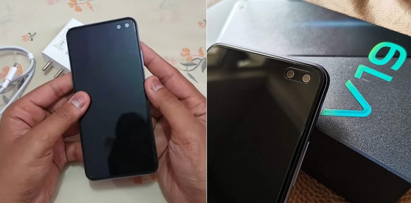 Vivo V19 lộ hình ảnh thực tế với màn hình đục lỗ kép và 4 camera sau