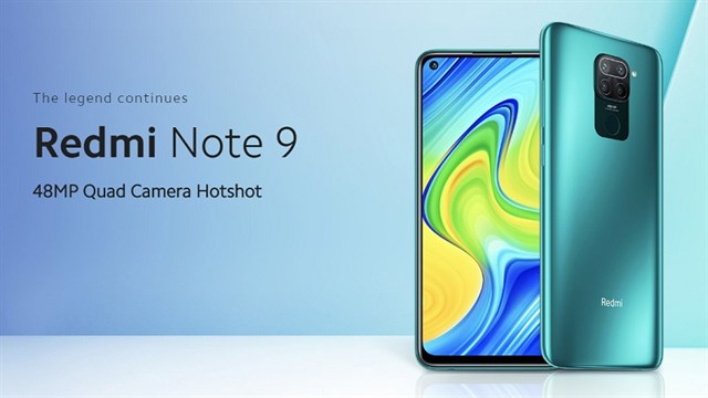 Xiaomi Redmi Note 9 chính thức ra mắt: Cấu hình ổn, 4 camera, giá tốt
