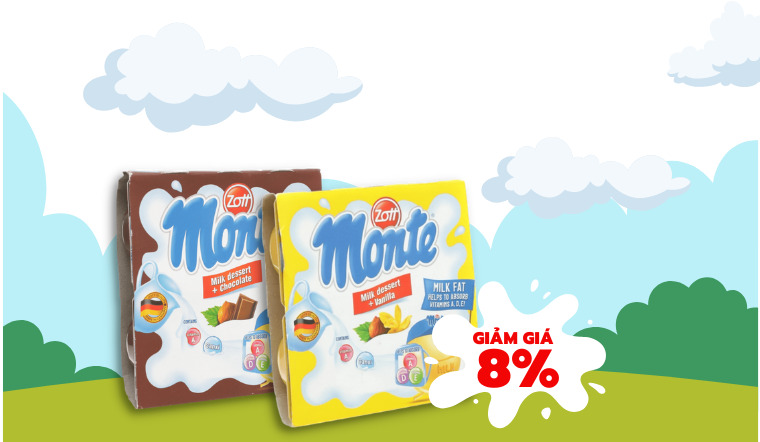 Tìm hiểu về váng sữa Monte có tốt không?