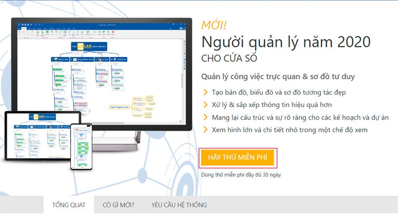Cách tải phần mềm MindManager 2020 hỗ trợ quản lý dự án đang miễn phí