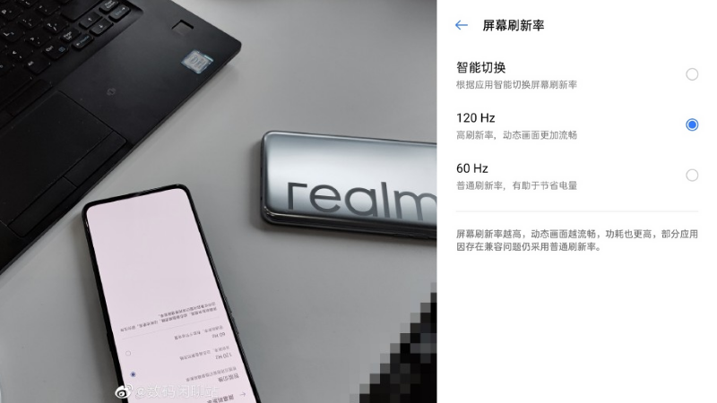 Realme X3 Pro lộ ảnh thực tế, màn hình cong hỗ trợ tần số quét 120Hz