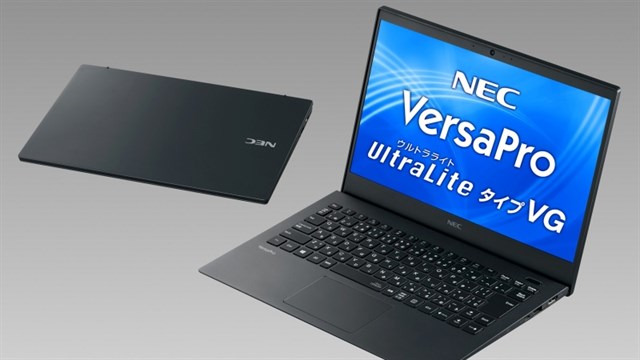 NEC VersaPro UltraLite ra mắt: Laptop nhẹ 814 gram, pin dùng 24 tiếng
