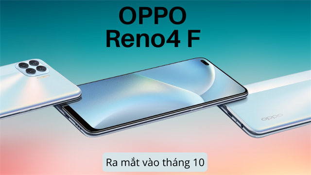 OPPO Reno4 F với thân hình mỏng nhẹ lộ thời điểm ra mắt chính thức