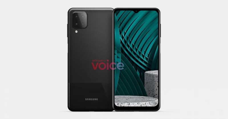 Samsung Galaxy M12 giá rẻ, pin 7.000mAh lộ ảnh render với 4 camera sau