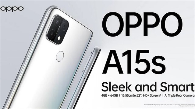 OPPO A15s ra mắt: Màn hình lớn, cấu hình ổn, 3 camera sau, giá hấp dẫn