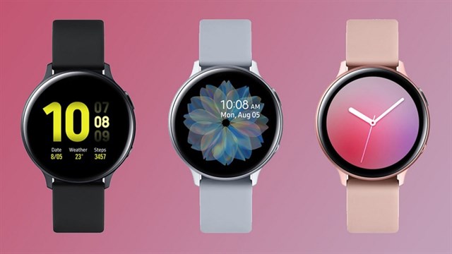 Galaxy Watch Active 2 rò rỉ phiên bản màu vàng hồng hoàn toàn mới